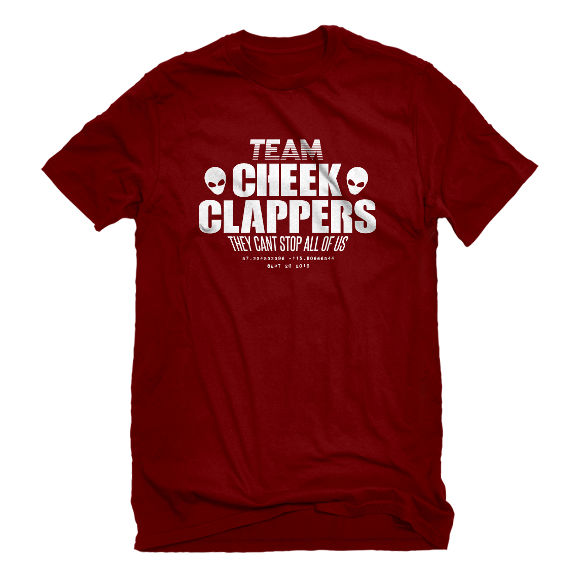Mens TEAM CHEEK CLAPPERS Short Sleeve T-shirt #4165 | eBay